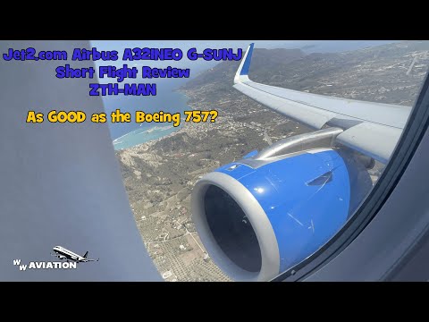 Jet2 Airbus A321NEO G-SUNJ Flight Review - A worthy 757 Replacement? ZTH-MAN 07.09.2024