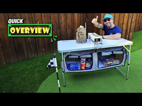 Folding Camp Kitchen Table: A Must-Have for Campers