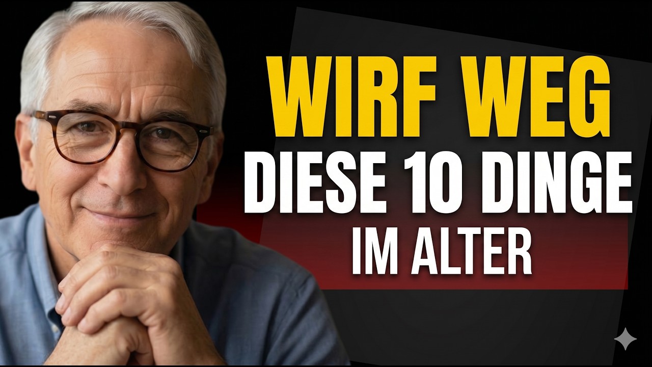 10 Dinge, die Sie nach 60 nicht mehr brauchen | Jeder Senior sollte das wissen!