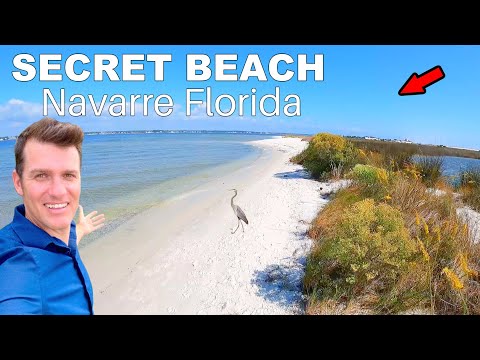 Hidden Gem Secret Beach in Navarre Florida! (Navarre Beach Must See)