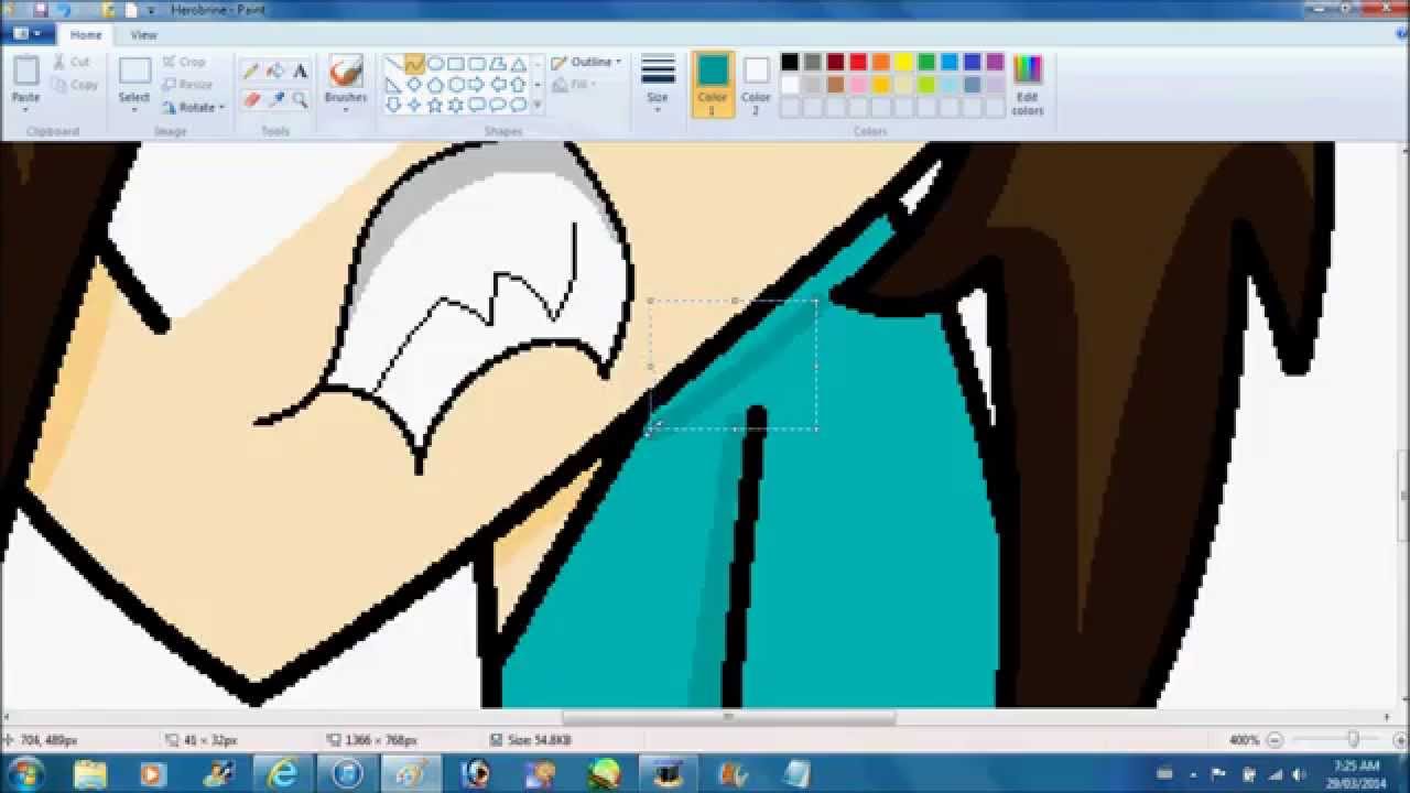 Werewolf speedpaint Herobrine
