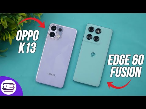 Oppo K13 vs Moto Edge 60 Fusion Speedtest Comparison | AnTuTu | Geekbench