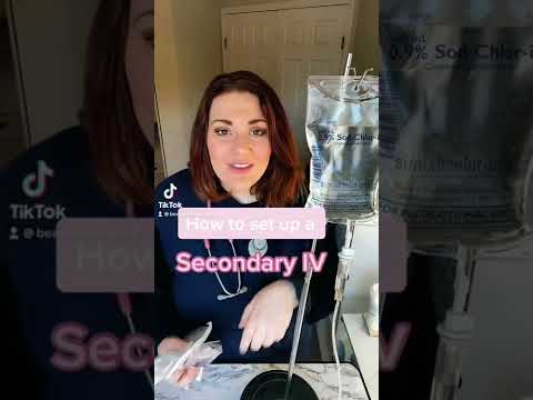 How to: Set up a Secondary IV