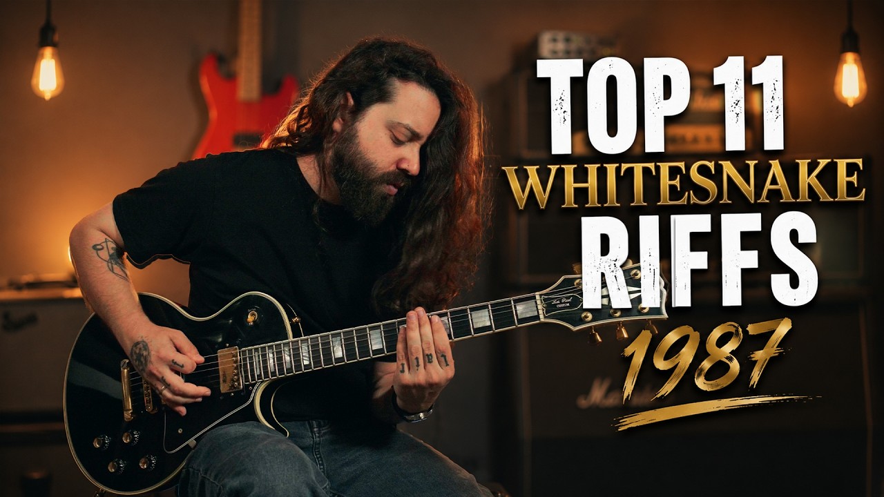 Top 11 Whitesnake Riffs | John Sykes 