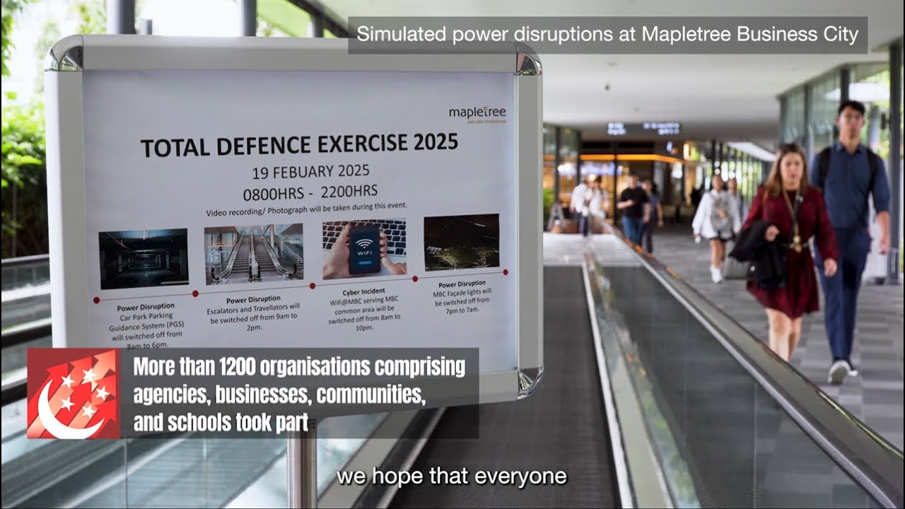 Total Defence Exercise SG Ready 2025 Summary Video