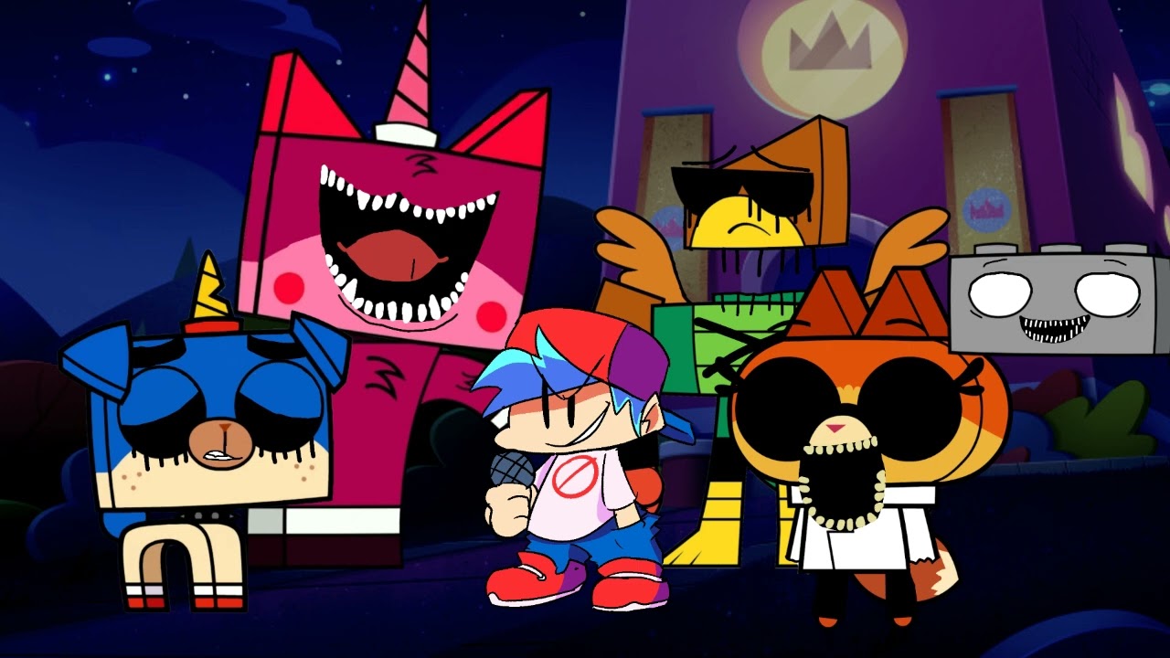 My Concept Image On FNF Unikitty Is Missing (Mario Is Missing Unikitty Mix)
