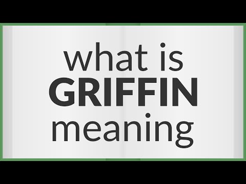 Griffin | meaning of Griffin