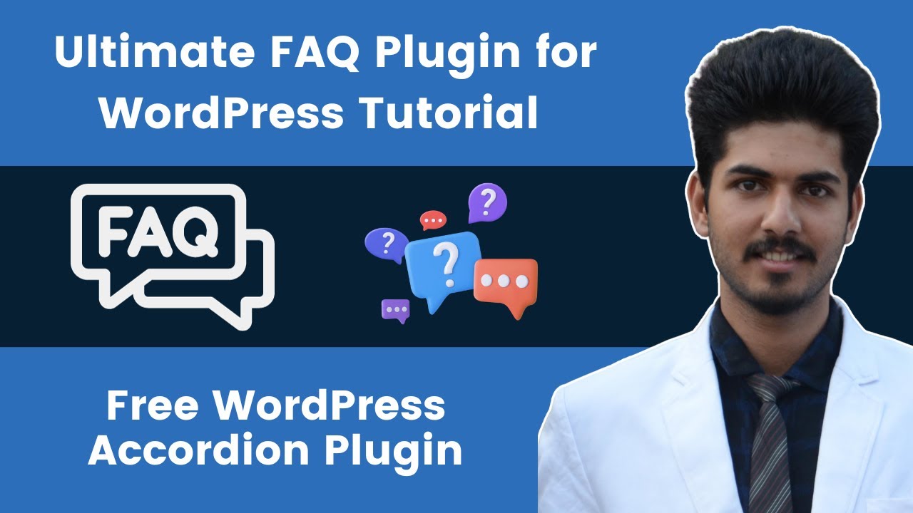 Ultimate FAQ Plugin for WordPress Tutorial | Free WordPress Accordion Plugin