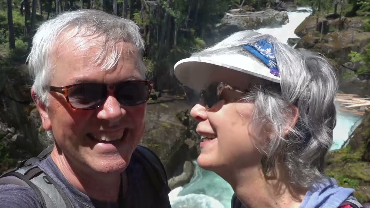 Jim and Ann on the White Pass Scenic Byway