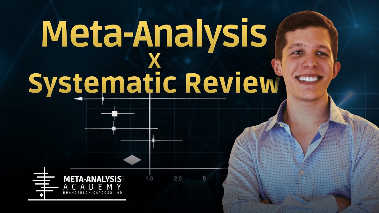 META-ANALYSIS vs SYSTEMATIC REVIEW: How are they Different?!