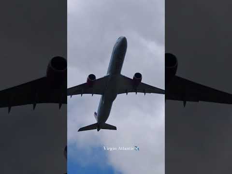 Virgin Atlantic 🇬🇧 Airbus A350 -1000.  #aviation #virginatlantic #automobile #shorts