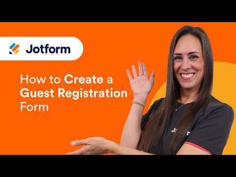 How to Create a Guest Registration Form