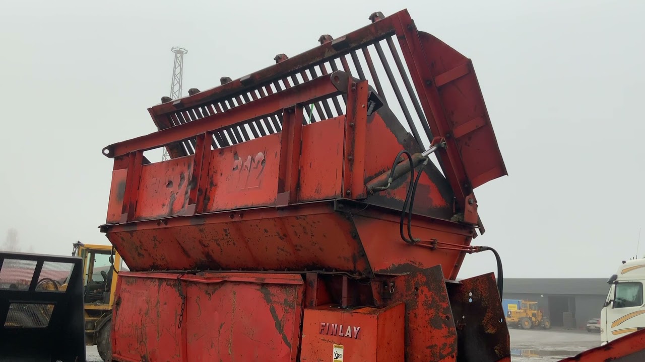 Sorteringsverk Finlay 312 med dollyvagn