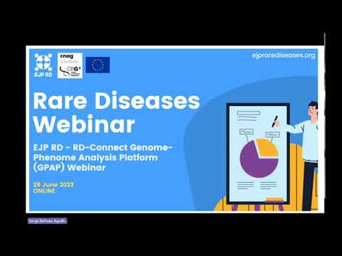 RD-Connect Genome-Phenome Analysis Platform (GPAP) Webinar