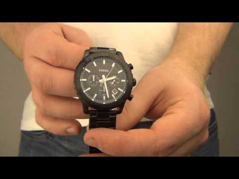 Zegarownia.pl FOSSIL KEATON STAINLESS STEEL - BLACK CH2816