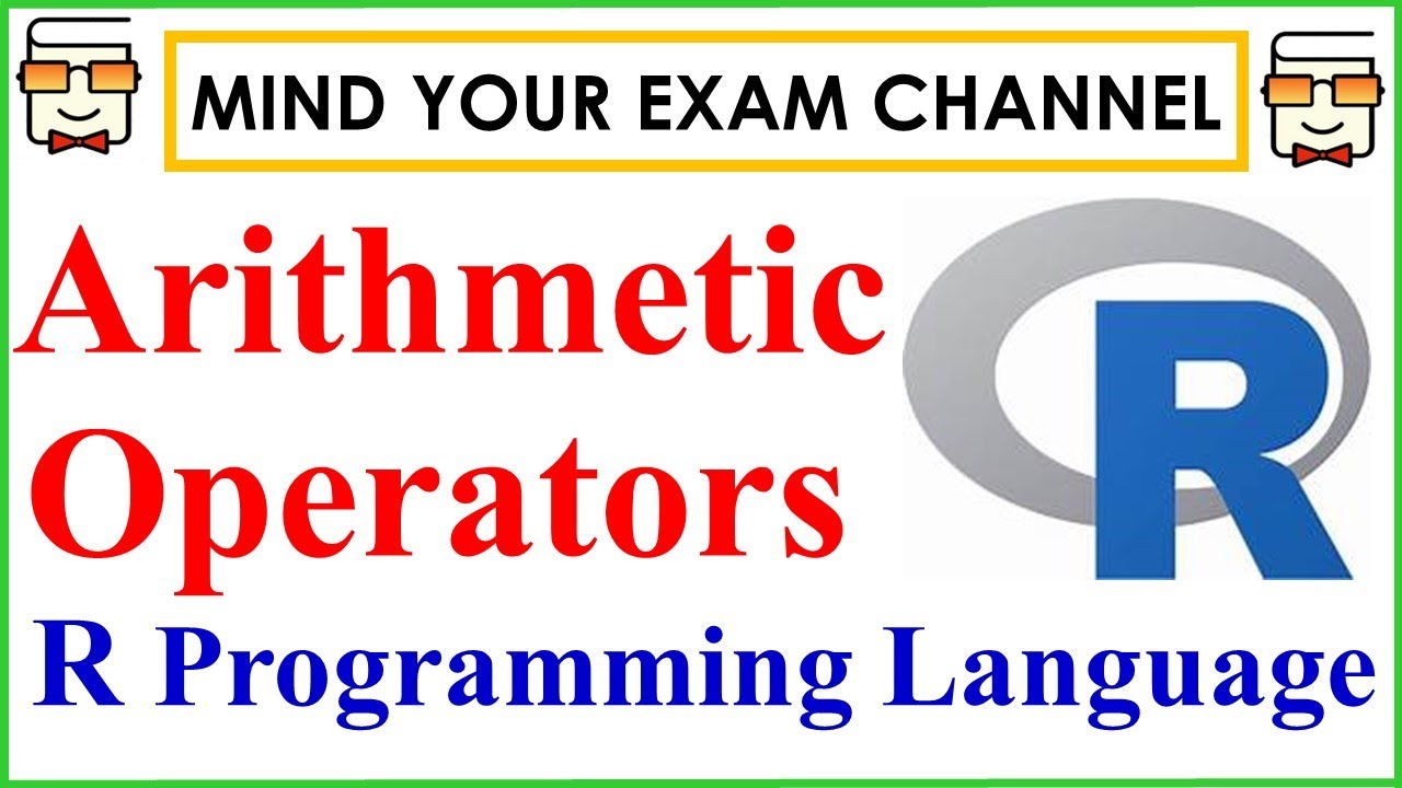Arithmetic Operators in R Programming Language | R tutorial for Beginners | Free R Course