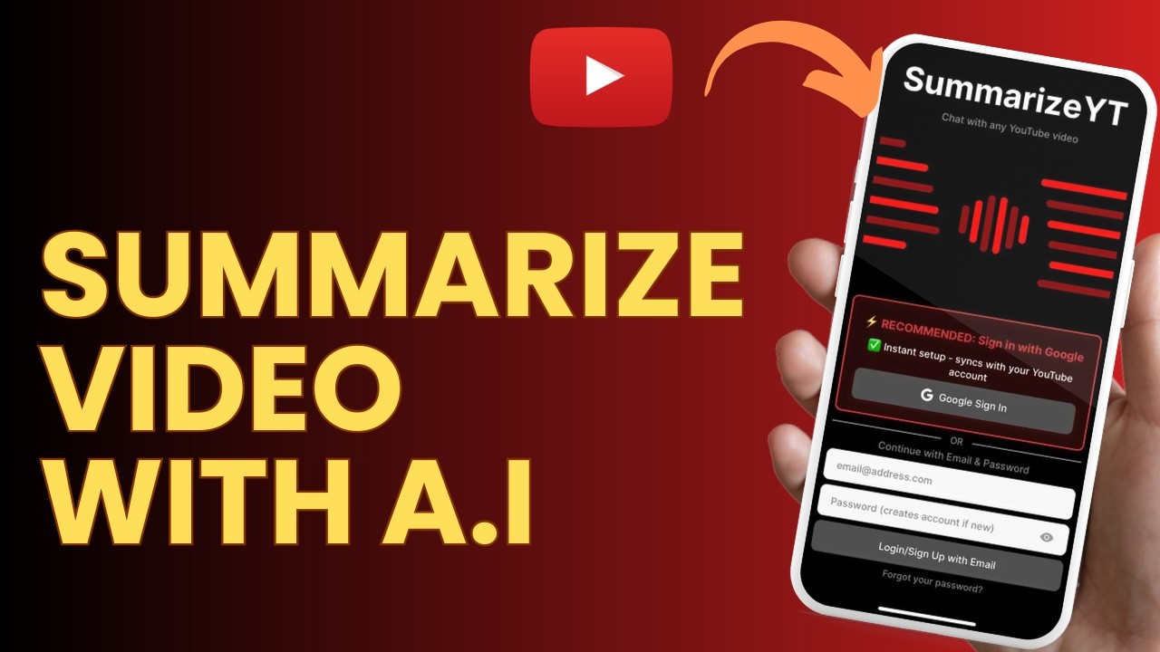 How To Use YouTube's New AI Summarization Tool for Videos!