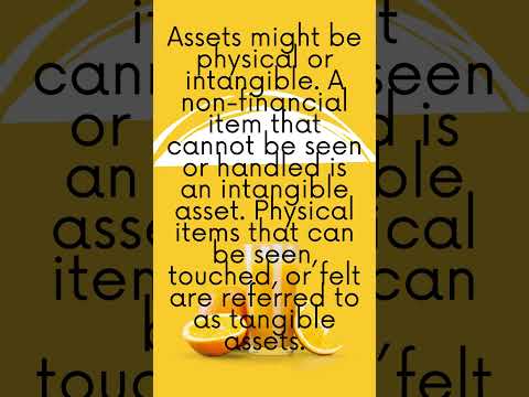 What is Tangible and Intangible assets? Why is it important to know? Don't forget to subscribe