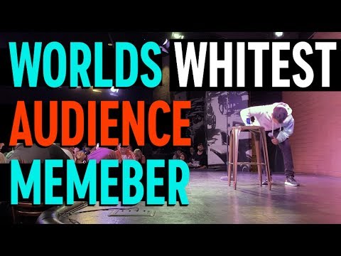 The World's Whitest Audience Member | Akaash Singh | Freestyle Comedy