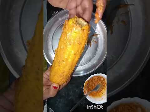 Smoky tandoori flavour corns#corn #tandoori #homemade #rainyseason