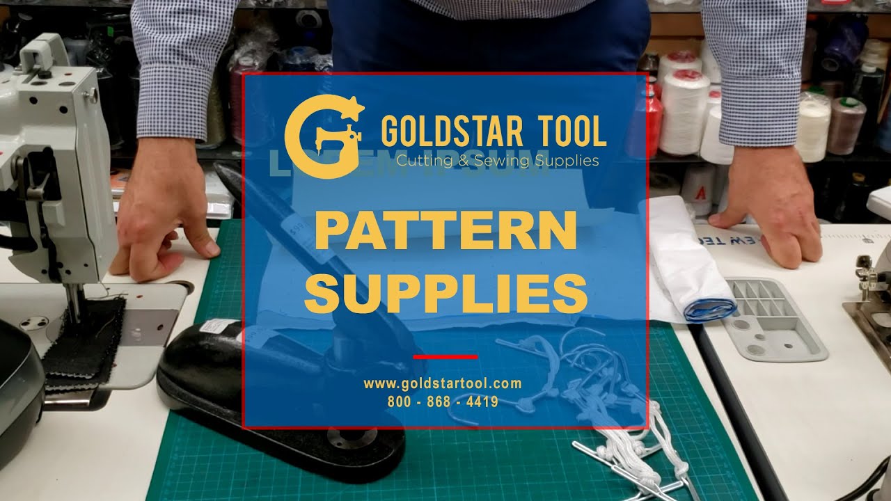 Product Showcase - Pattern Supplies - Goldstartool.com - 800-868-4419