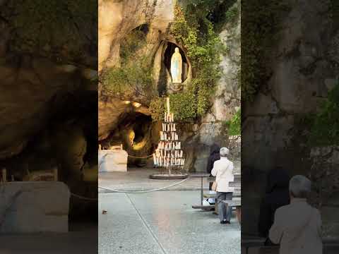 Lourdes,France🇫🇷Sanctuary of Our Lady of Lourdes Grotto #lourdes #france#grotto#travel #pilgrimage