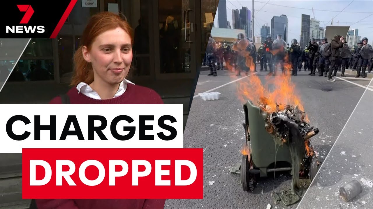 Student ringleader behind Land Forces expo protest walks from court without conviction | 7NEWS