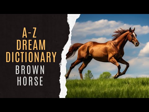 🐎Dreaming Of Brown Horse Spiritual Meaning | Brown Horse Dream Dictionary