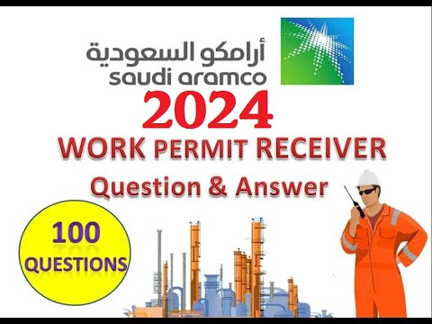 2023 Work Permit Receiver | Saudi Aramco | Question and Answers Pdf PTW Interview | Computer Test