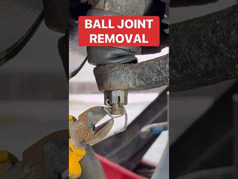 How to separate a ball joint! #carrepair #balljoint #carmaintenance