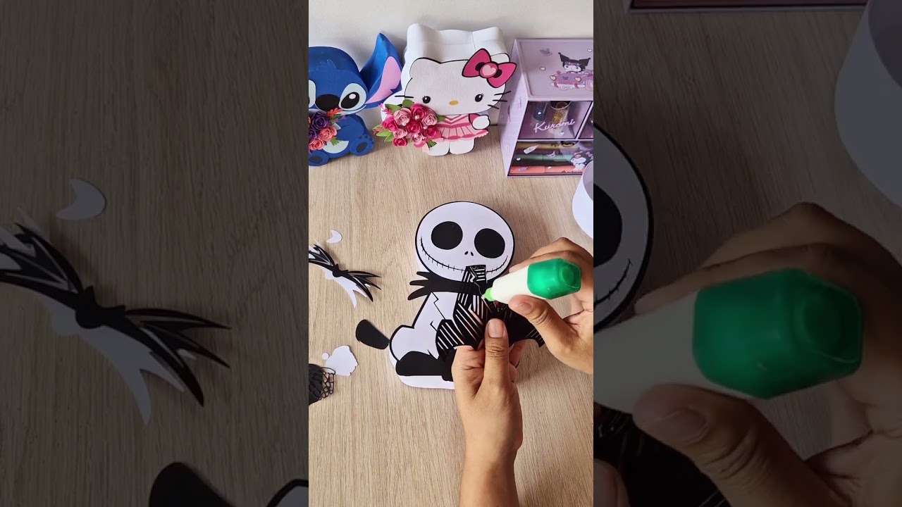 caja Jack skellington tutorial Paola Uni