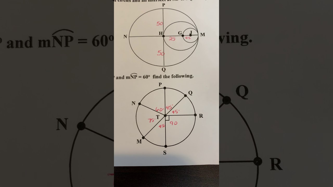 CP Geometry Unit 9 Quiz Review