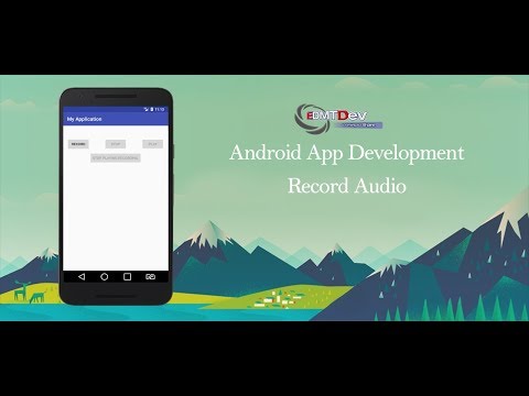 Learn Android Development Tutorial Audio Recorder - Mind Luster