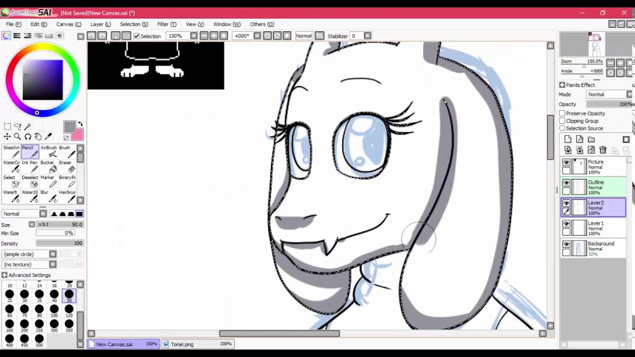 Toriel Undertale Speedpaint