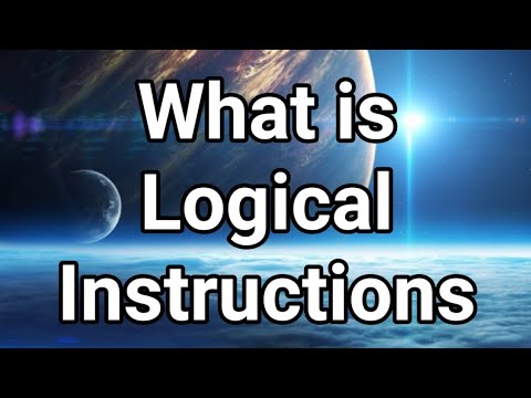 What is Logical Instructions. Urdu/ English
