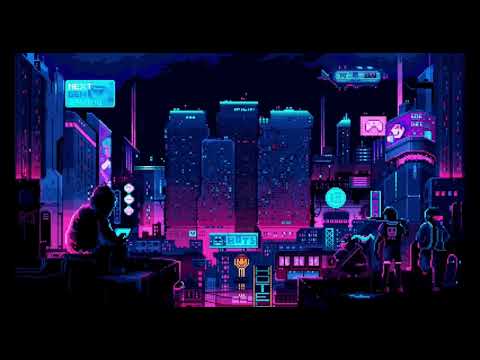 Cyber City - 1 Hour Version - 4K 60fps - Screensaver Live Wallpaper Loop