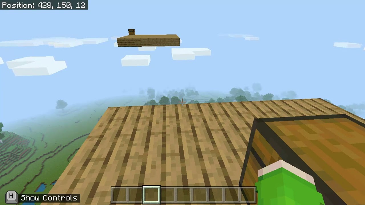 How to build a simple minecraft skywars map