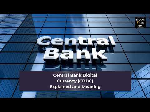 Central Bank Digital Currency (CBDC) Explained and Meaning #shorts | Stocks and Rich