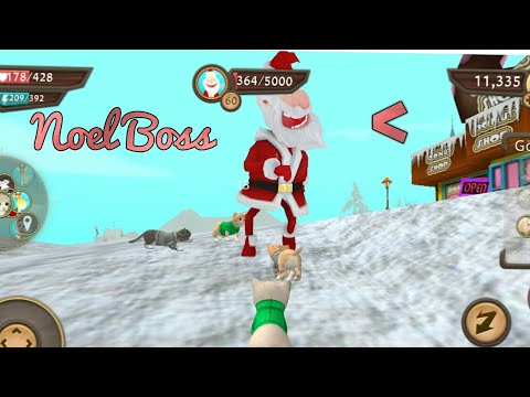 Cat Sim: Crazy Santa Boss