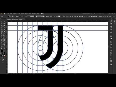 How to Design Juventus Logo in Adobe Illustrator | design.rockdh