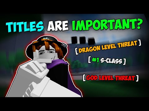 This is WHY Players Are GRINDING FOR TITLES! 🔥 | The Strongest Battlegrounds ROBLOX