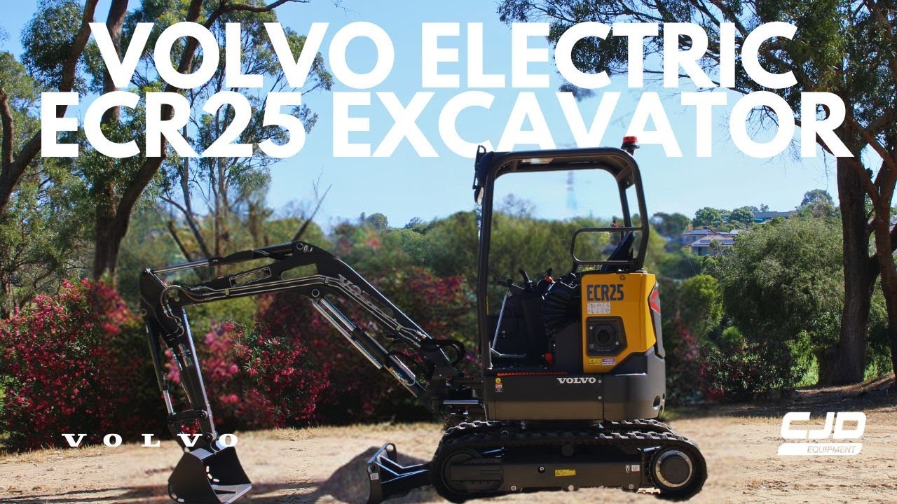 Volvo Construction Equipment - Electric ECR25 Excavator