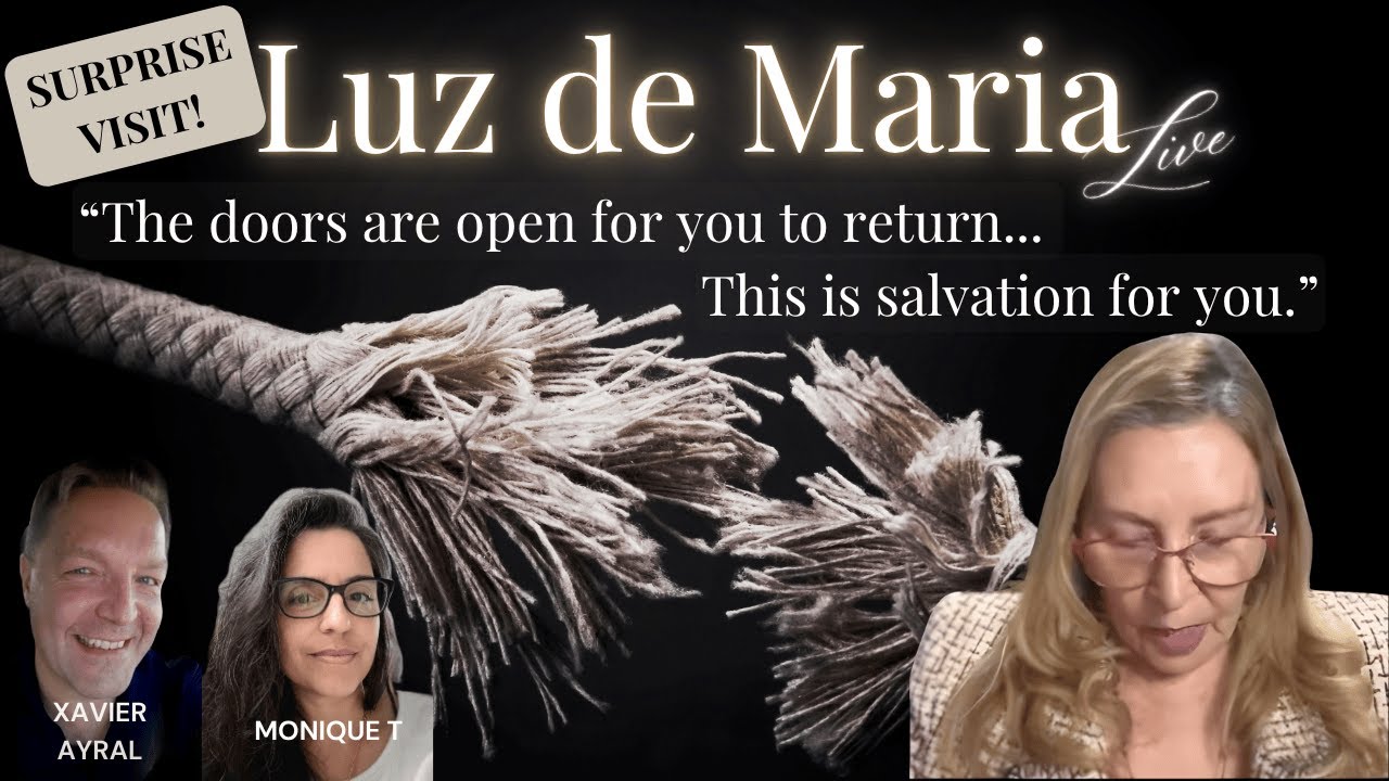 🔥✝️ JUST RECEIVED TODAY – A SURPRISE LIVE WITH LUZ DE MARÍA ✝️🔥