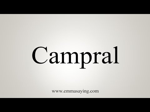 How To Say Campral