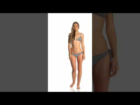 Billabong Women's Surf Check Tropic Bikini Bottom | SwimOutlet.com