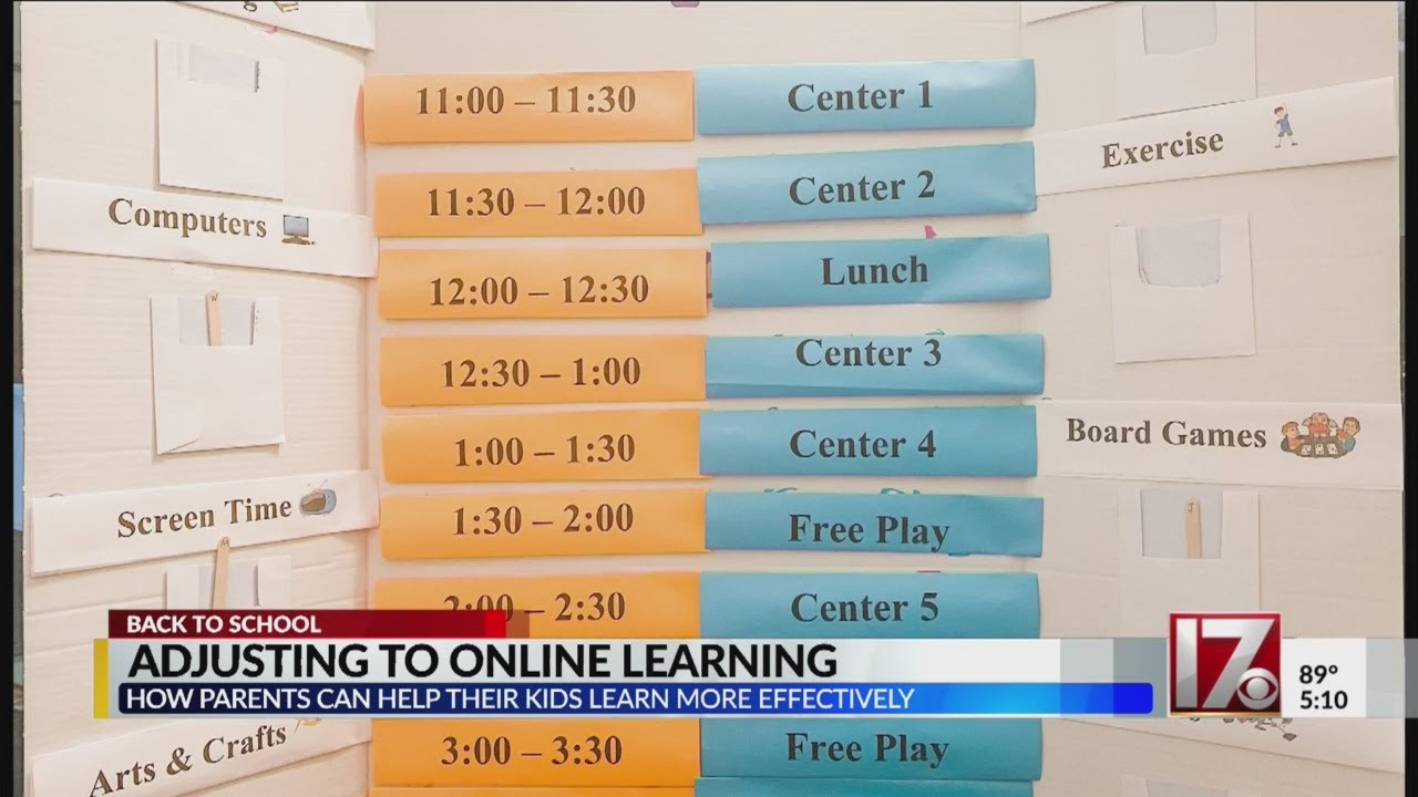 How parents can help students learn online more effectively