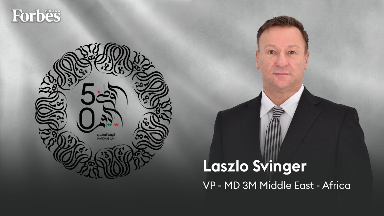Laszlo Svinger, VP of MD 3M Middle East - Africa