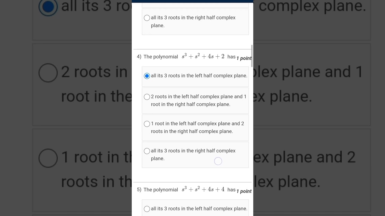 Control system assignment 5