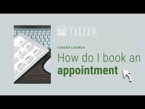 How do I book an appointment on Career Launch