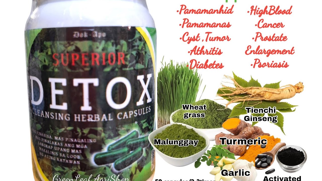 DOK APO SUPERIOR DETOX INTERNAL CLEANSING HERBAL CAPSULE DETOXIFYING